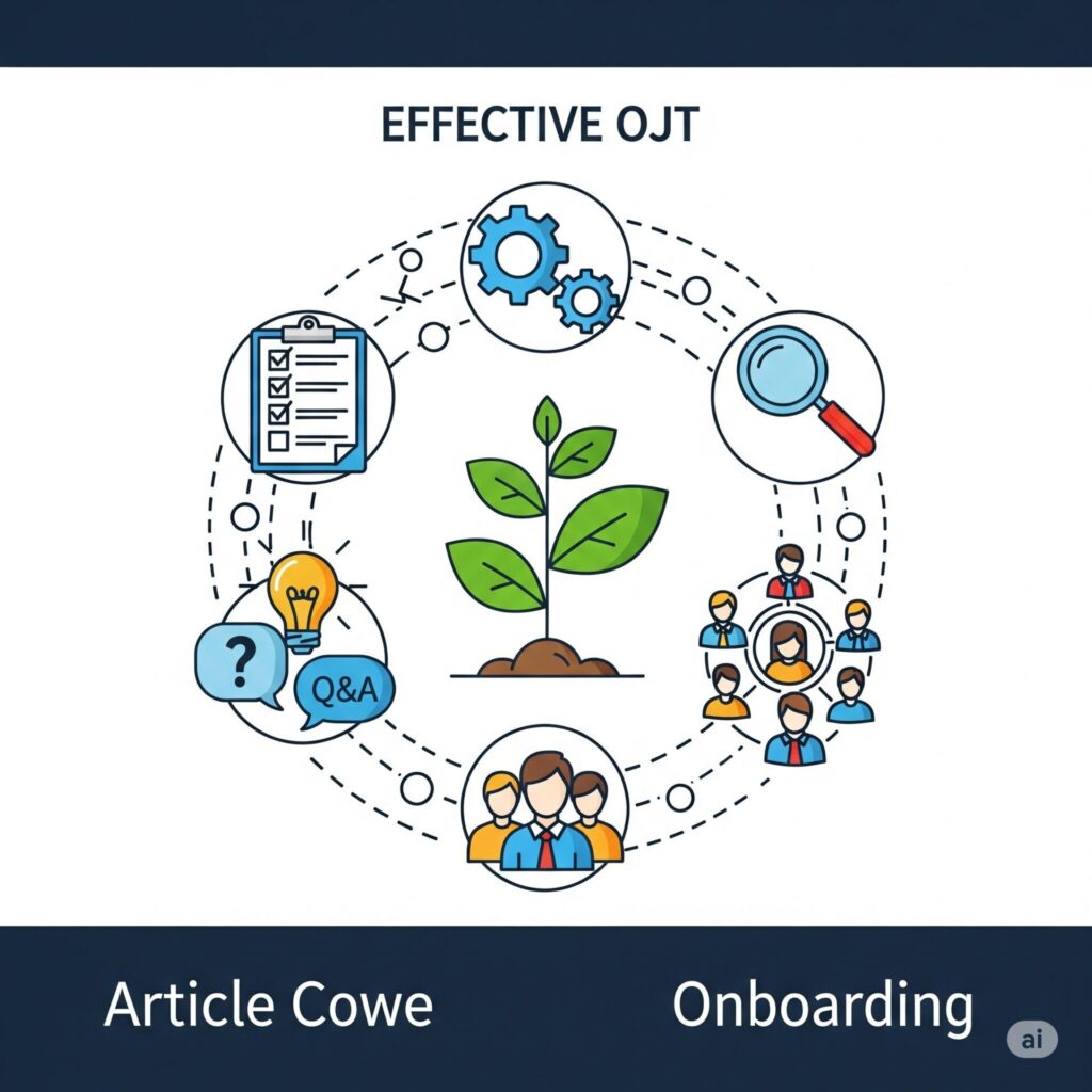 【OJTの究極ガイド】新入社員が即戦力になる！効果的なOJTの進め方と成功事例